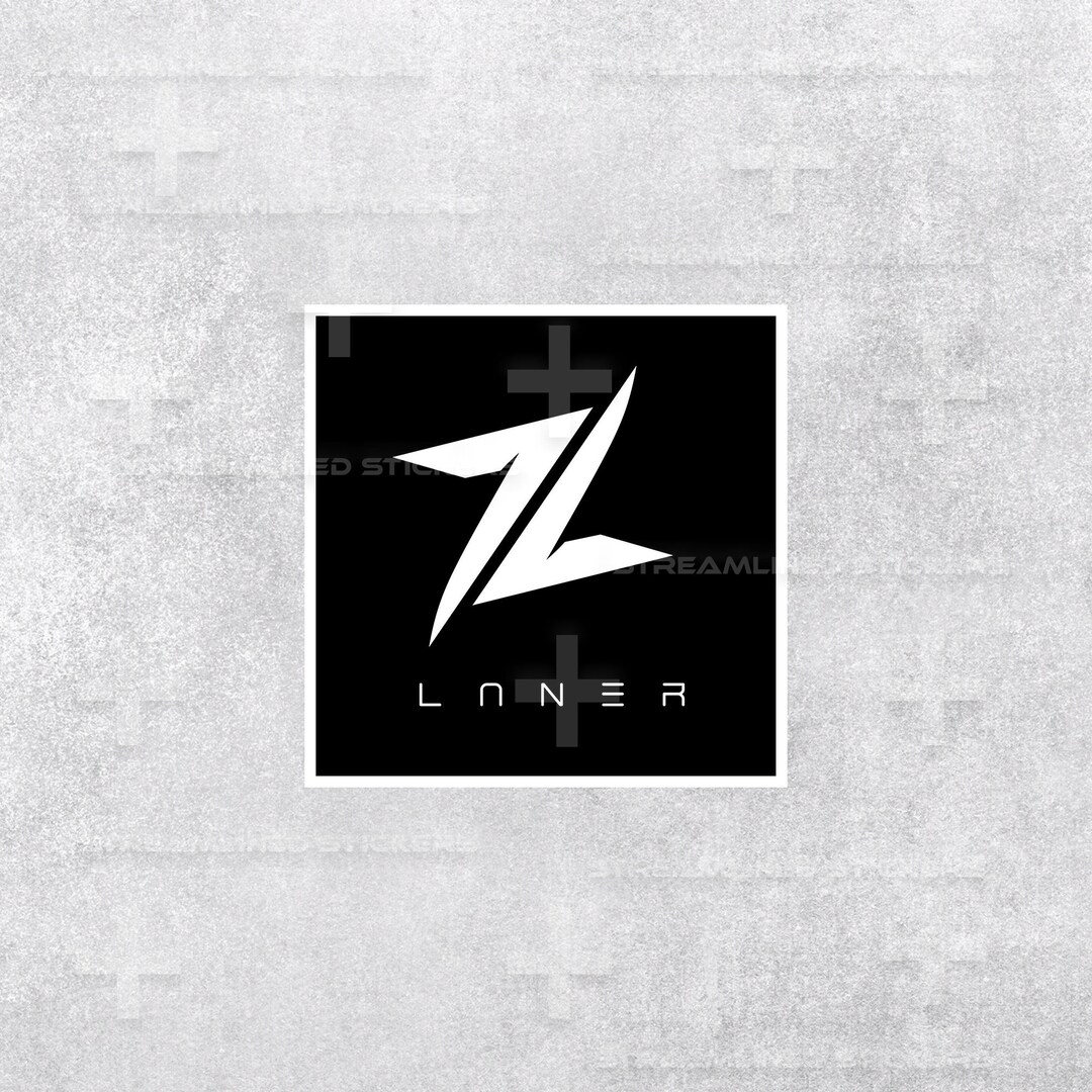 Zlaner (LOGO) Sticker | Sticker for Laptop, Bottle, Hydroflask, Phone ...