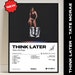 THINK LATER Album Cover Poster Tate Mcrae New Album Custom - Etsy
