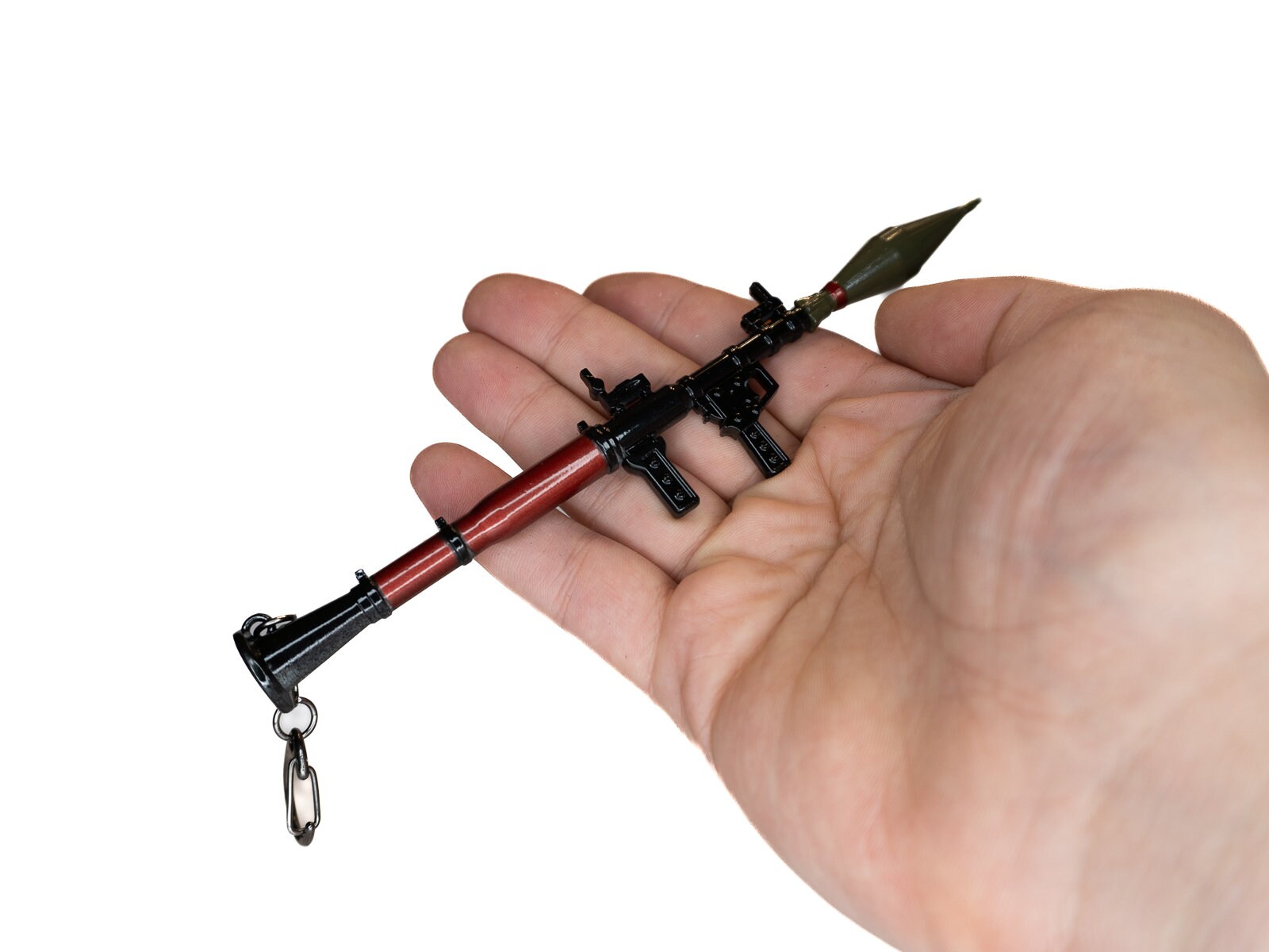 Miniature RPG Gun Keychain, Mini Gun Keychain - Etsy