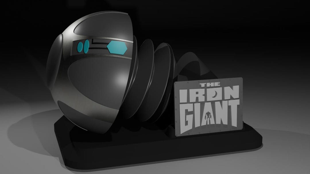 Iron Giant Screw Display (3D Printable Files - STL) - Etsy
