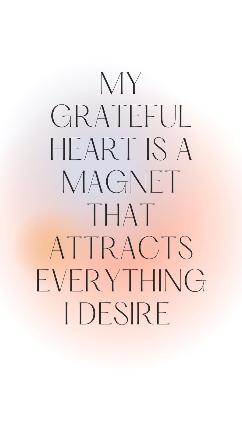 Positive Affirmation Wall Art Instant Printable Digital - Etsy