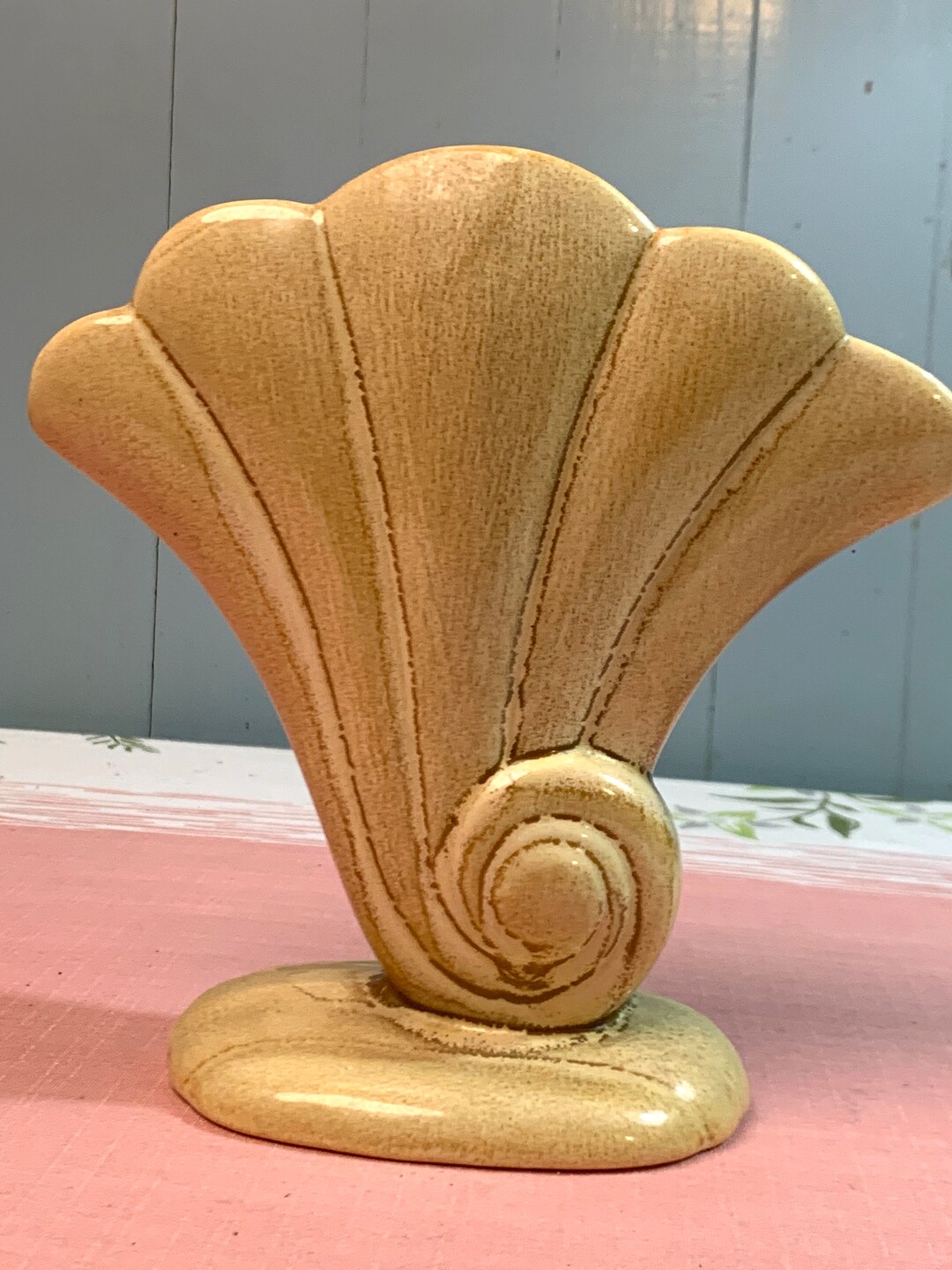 Vintage Red Wing Vase 899 Red Wing Shell Vase Mint - Etsy