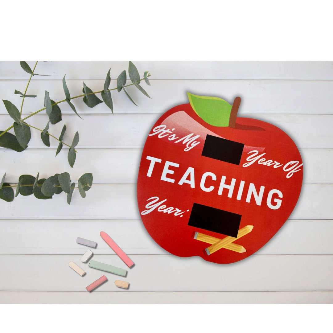 Teacher’s Achievement Photo Prop Chalkboard, Personalized Chalkboard ...