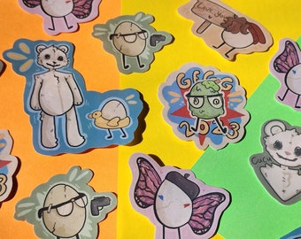Quackity SMP Stickers QSMP Eggs - Etsy