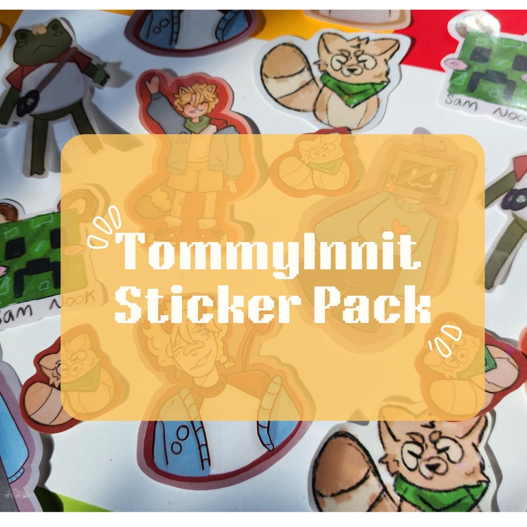 Tommyinnit Sticker Pack - Etsy