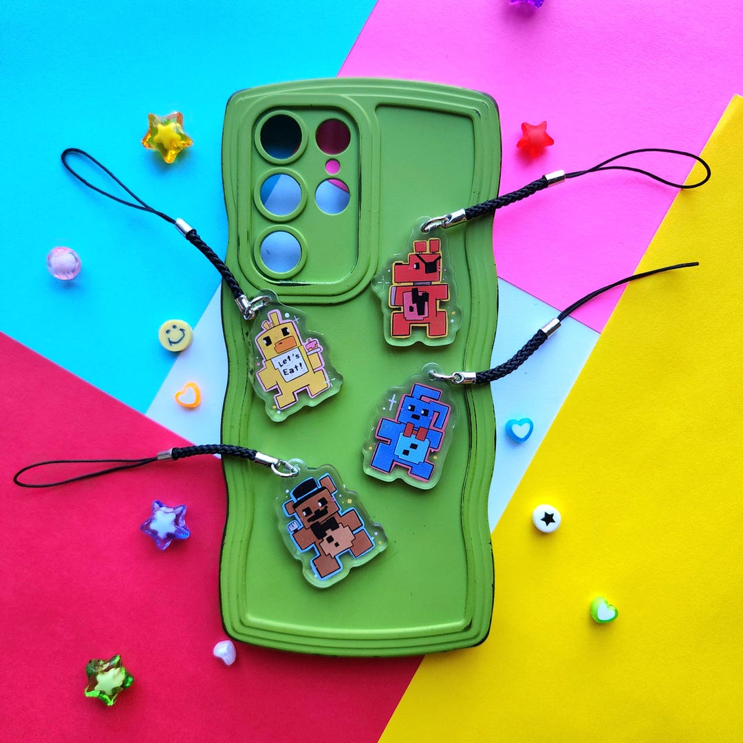 Animatronic Phone Charms - Etsy