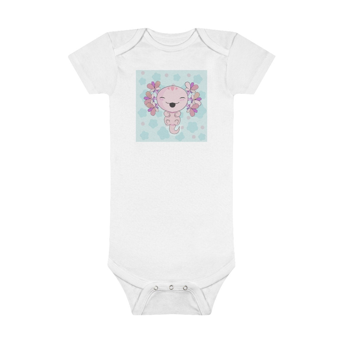 Axolotl Baby Short Sleeve Onesie® - Etsy