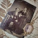 Vintage Love - Antique Victorian Tintype of Couple, Circa 1870. Black ...