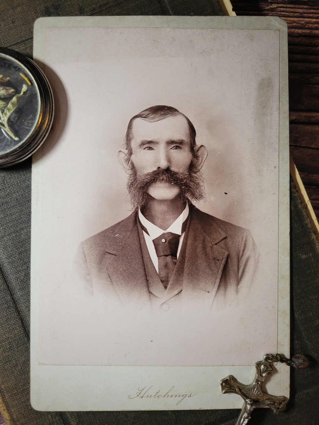 The Legend of the Mutton Chop Mouse Man - Antique Victorian Cabinet ...