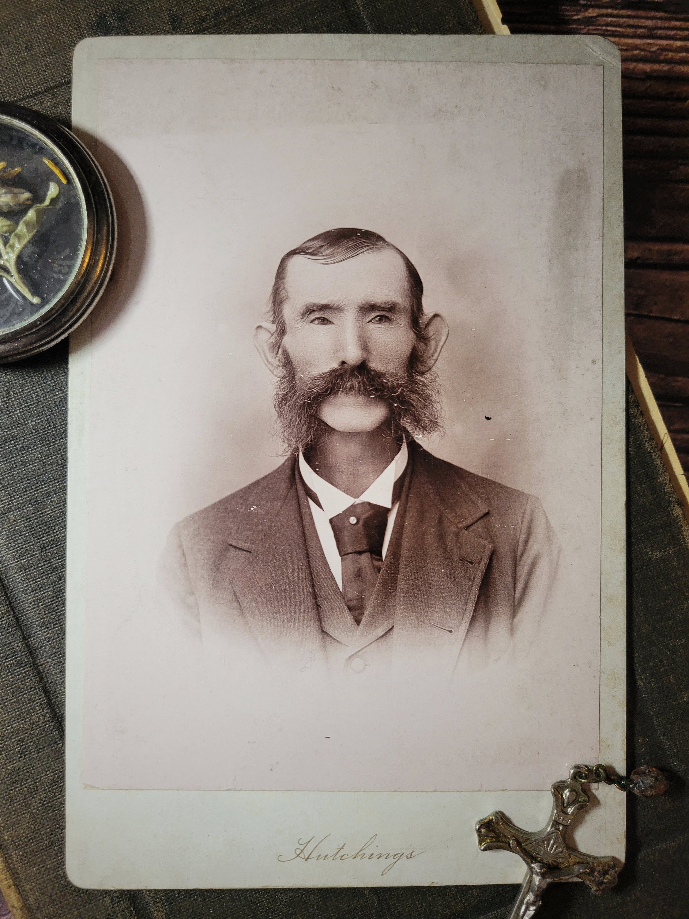 The Legend of the Mutton Chop Mouse Man Antique Victorian - Etsy