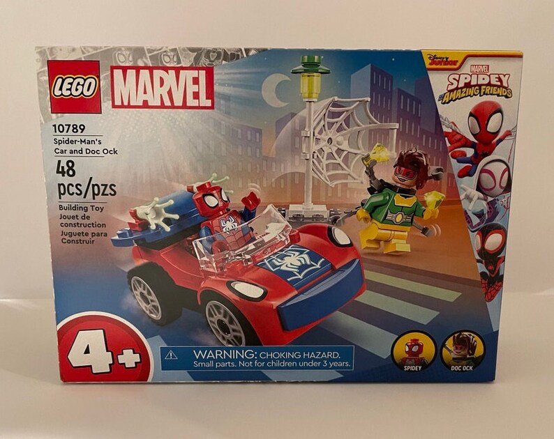 Snack Box W/ Spiderman Lego Set birthday Present Get Well - Etsy