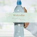 Welcome Water Bottle Label Template, Greenery Welcome Water Bottle ...