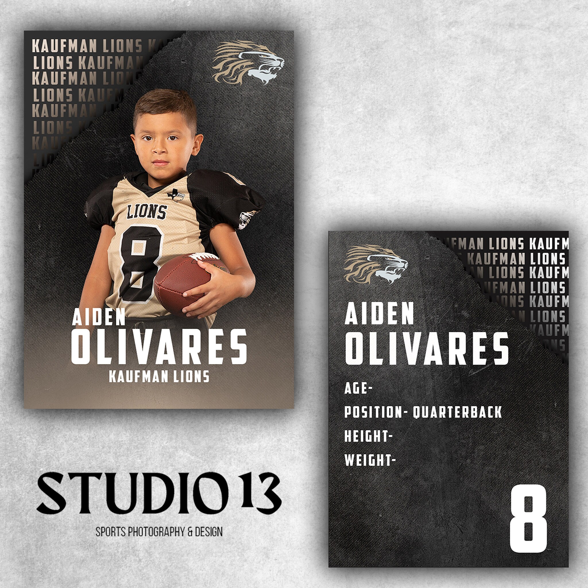 Personalized Trading Card Template for Adobe Photoshop - Etsy