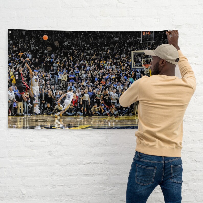 Lebron James Buzzer Beater Flag Unique Design Print High Quality ...