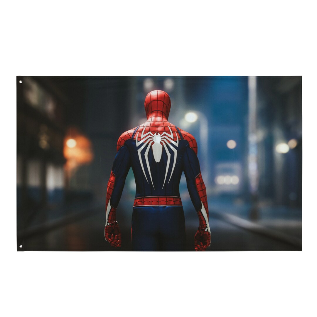 Spider Man Flag | Unique Design Print | High Quality Materials | Made ...