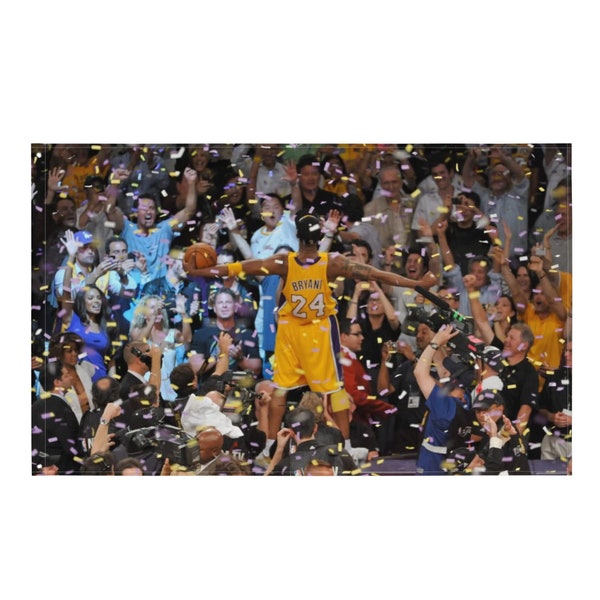 Kobe Bryant Flag - Etsy