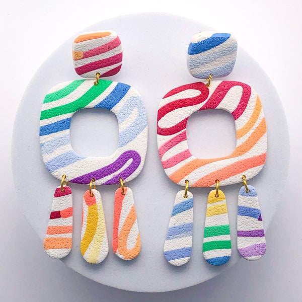 Funky Dangle Earring - Etsy