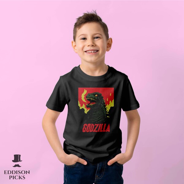 Godzilla Pajamas Kids - Etsy