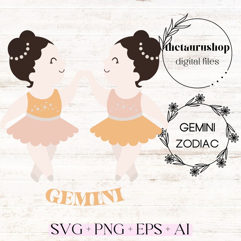 Gemini SVG Gemini Zodiac Svg Gemini Horoscope Svg Zodiac - Etsy