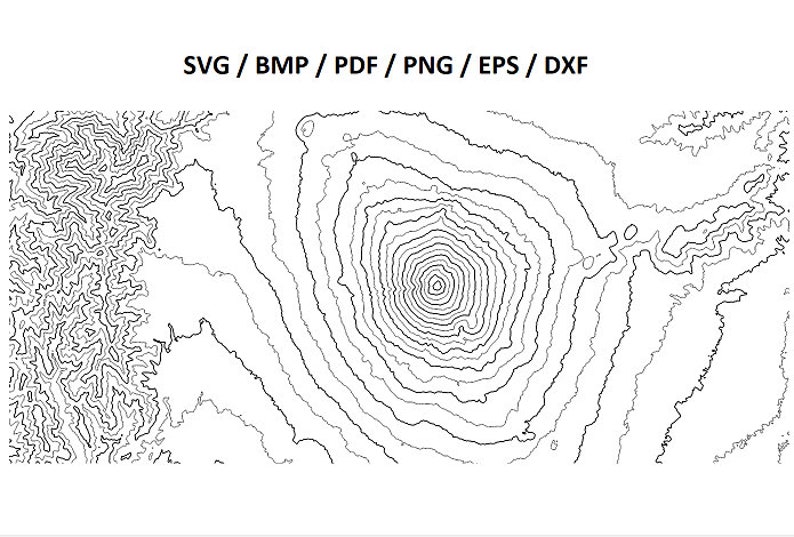 Map Pattern SVG, Mt.fuji Topographic Map Pattern Vector Designs ...