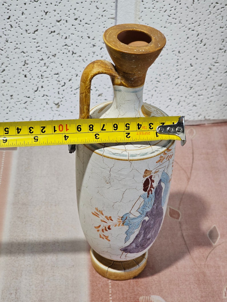 Urn Greek , Ancient Greek Terracotta Lekythos Urn Copy From the ...