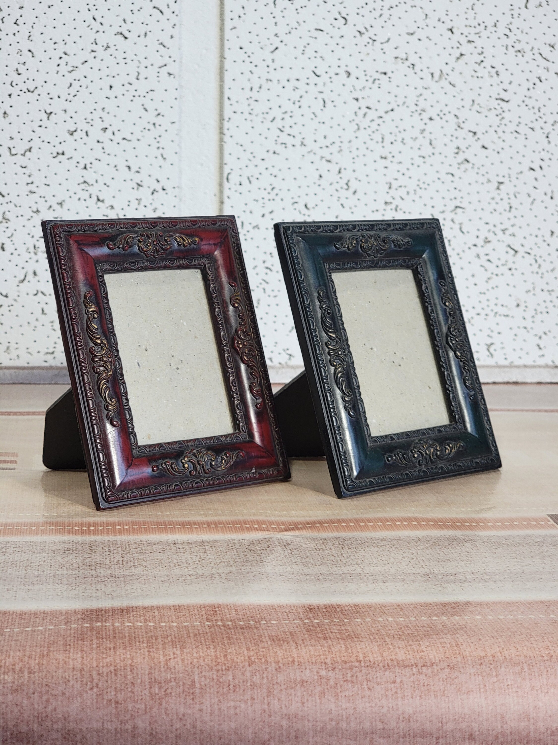 Vintage Resin Photo Frame Pair Art Decor . Pair of Prestige Frames ...