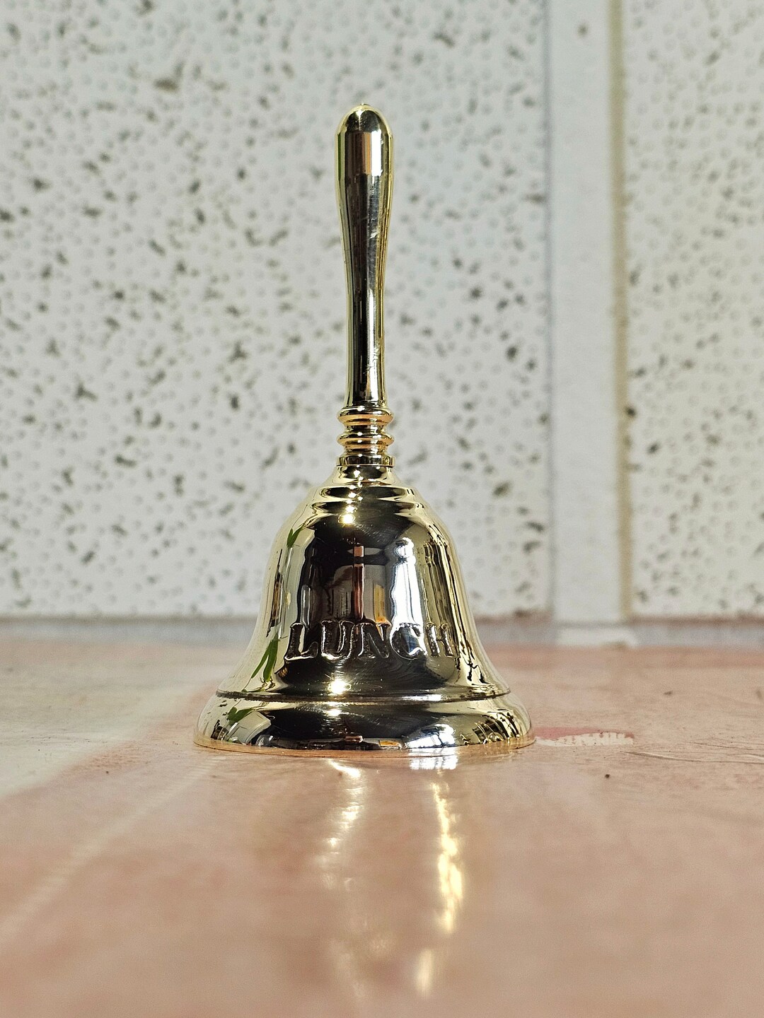 Brass Bell, Solid Brass Lunch Bell. Christmas Gift. - Etsy