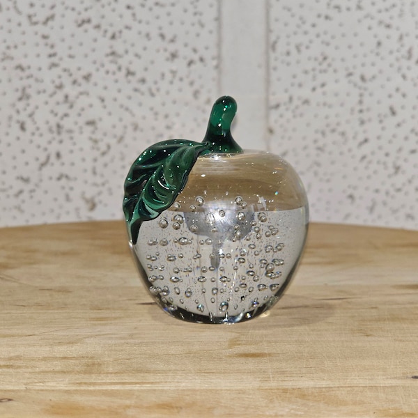 Vintage Glass Apples - Etsy