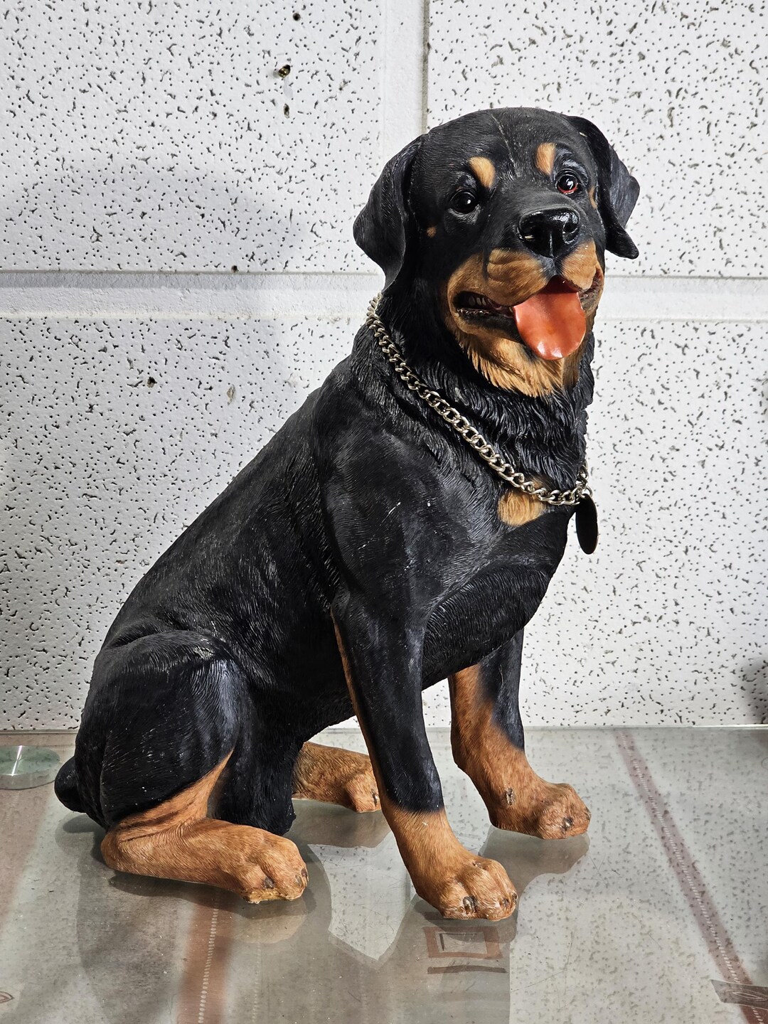 Scluptures Dog Polyresin Statues for Home Decor Figurines Statue Dog ...