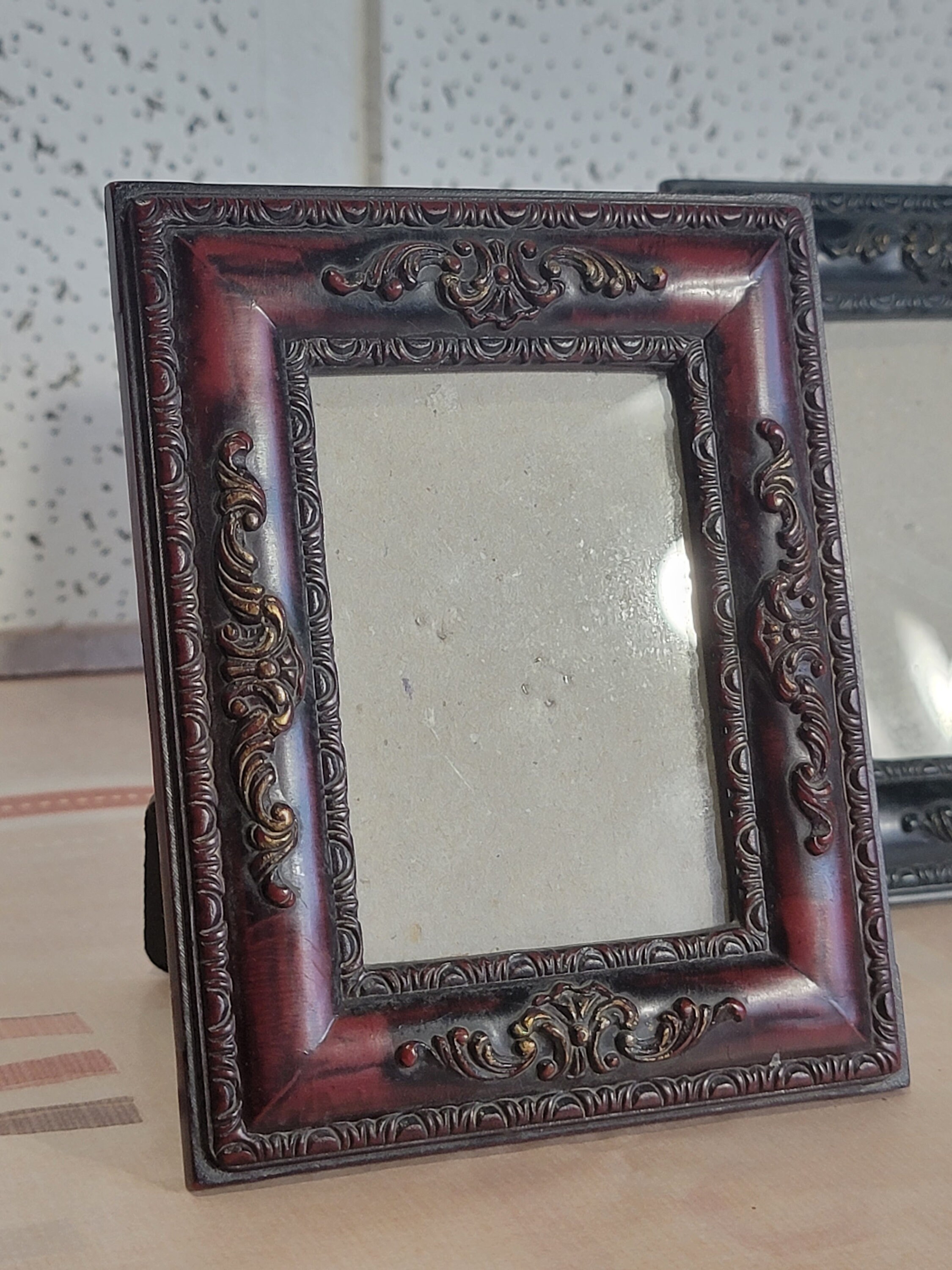 Vintage Resin Photo Frame Pair Art Decor . Pair of Prestige Frames ...