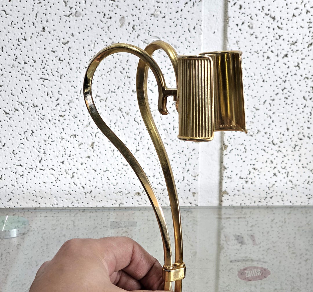 Wine Bottle Holder and Pouring Handle. Vintage Barware Decor. Wine ...