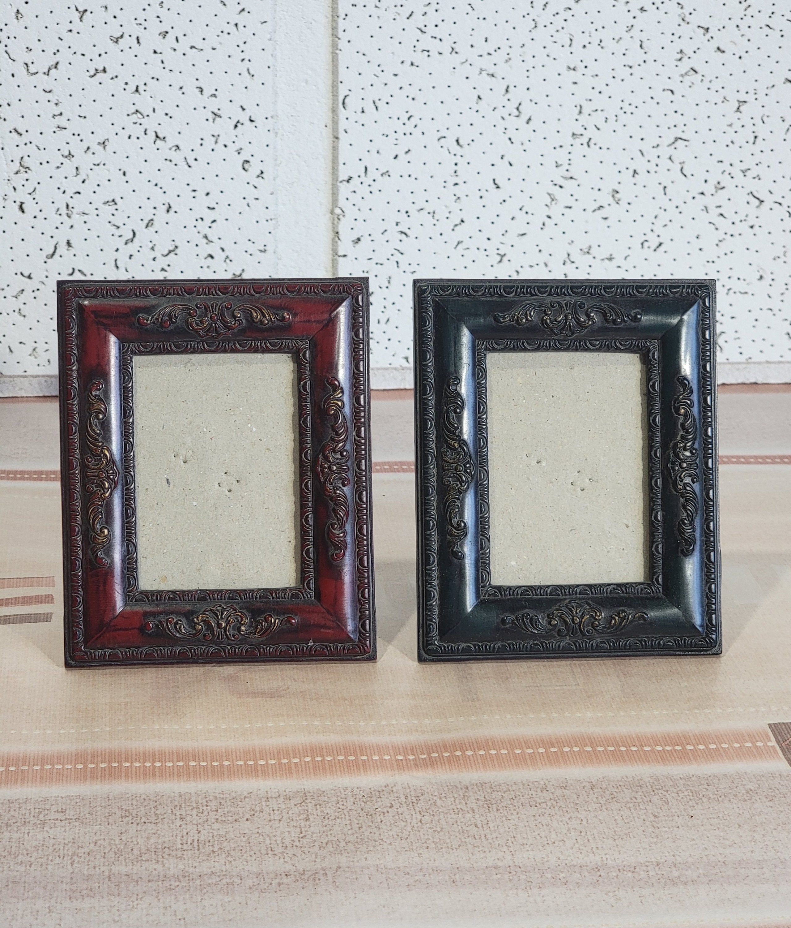 Vintage Resin Photo Frame Pair Art Decor . Pair of Prestige Frames ...