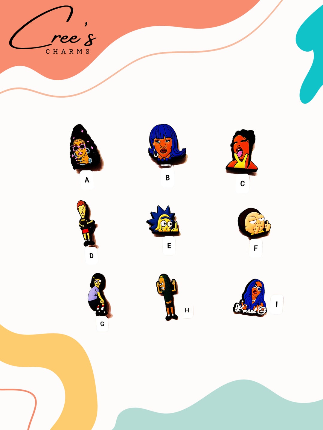 Meme Charms, Weed Charms, Croc Accessories, Bracelet Charms, Fashion ...