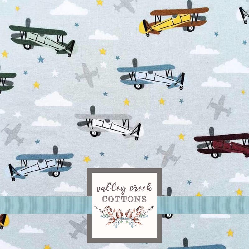 Airplane Fabric - Etsy