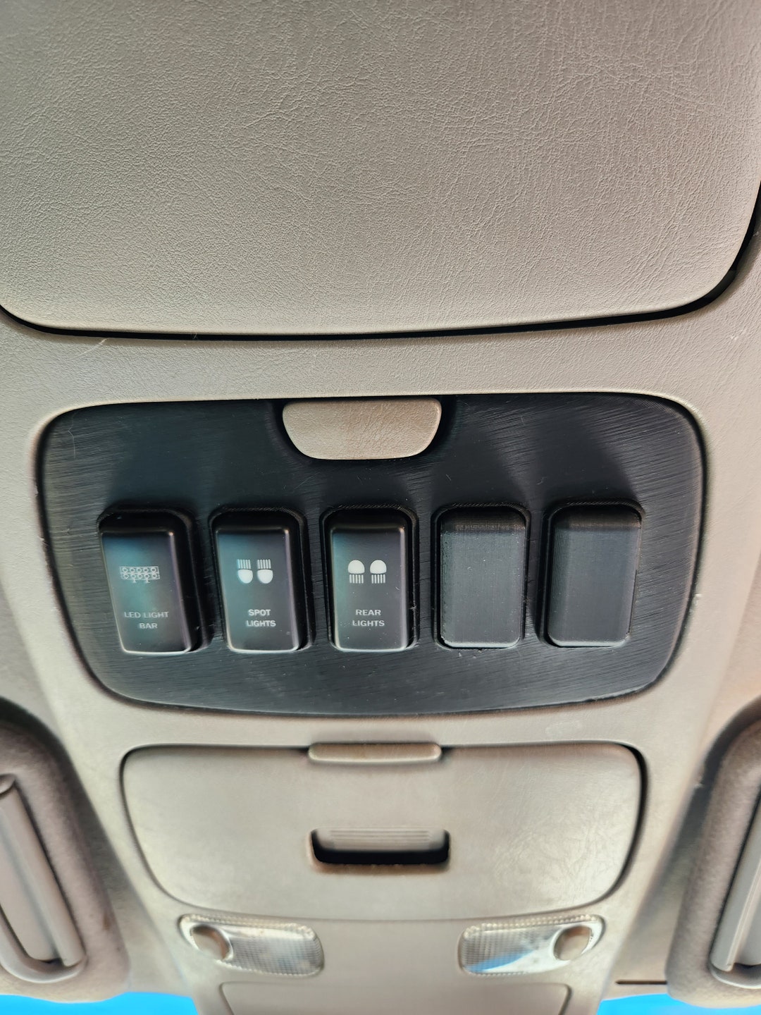 2001-2007 Toyota Sequoia/tundra Overhead OEM Style Switch Panel Mount ...