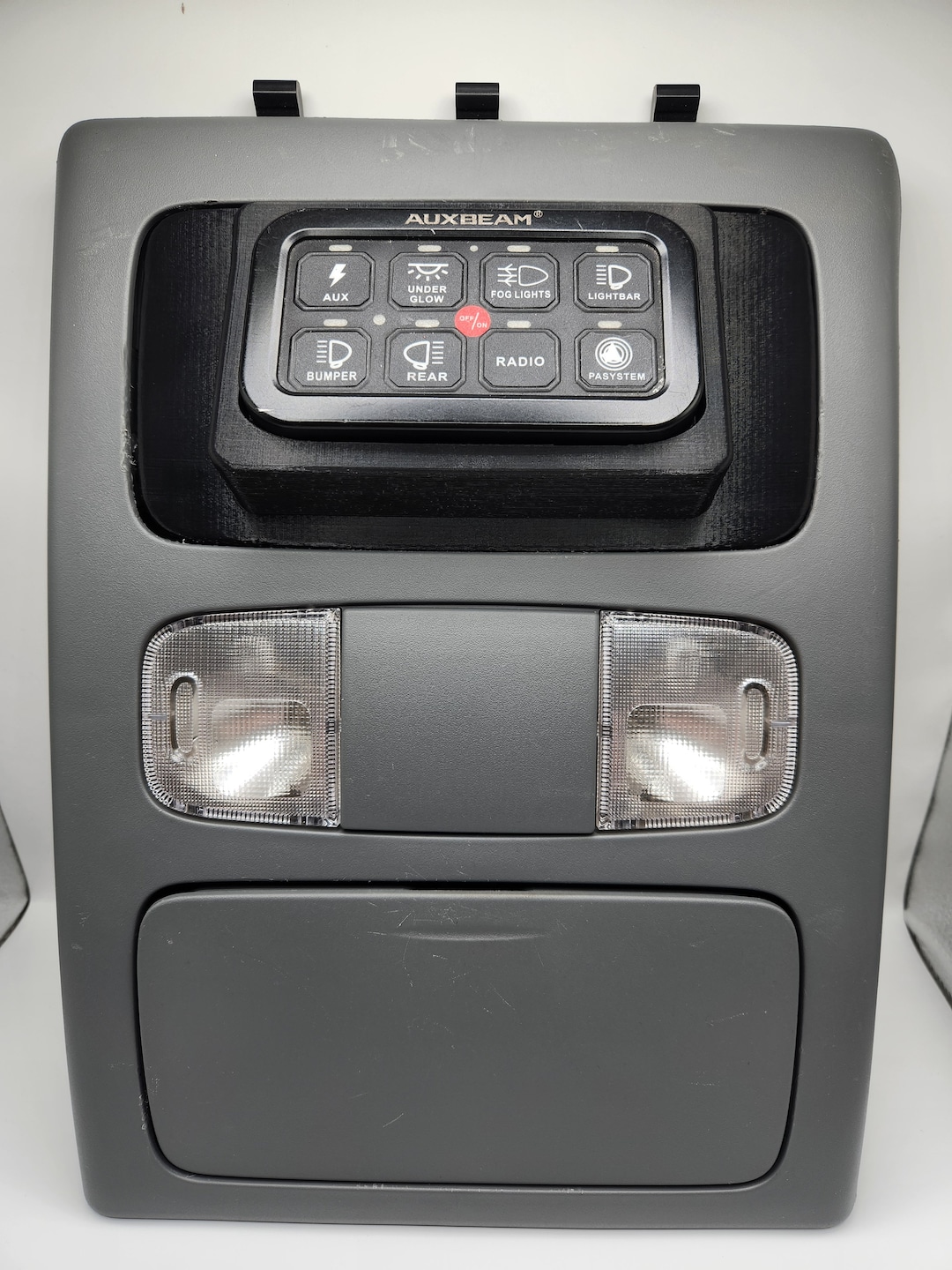 2012-2015 2nd Gen Toyota Tacoma Overhead Auxbeam 6/8 Gang Switch Panel ...