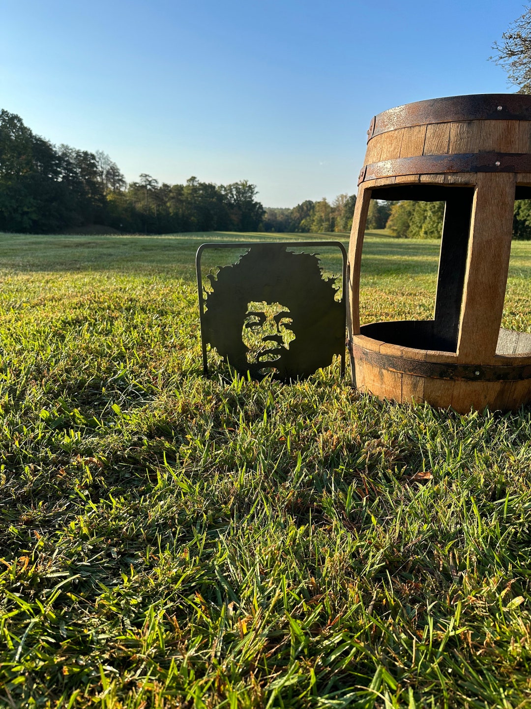 Jimi Hendrix Metal Sign Decor - Etsy