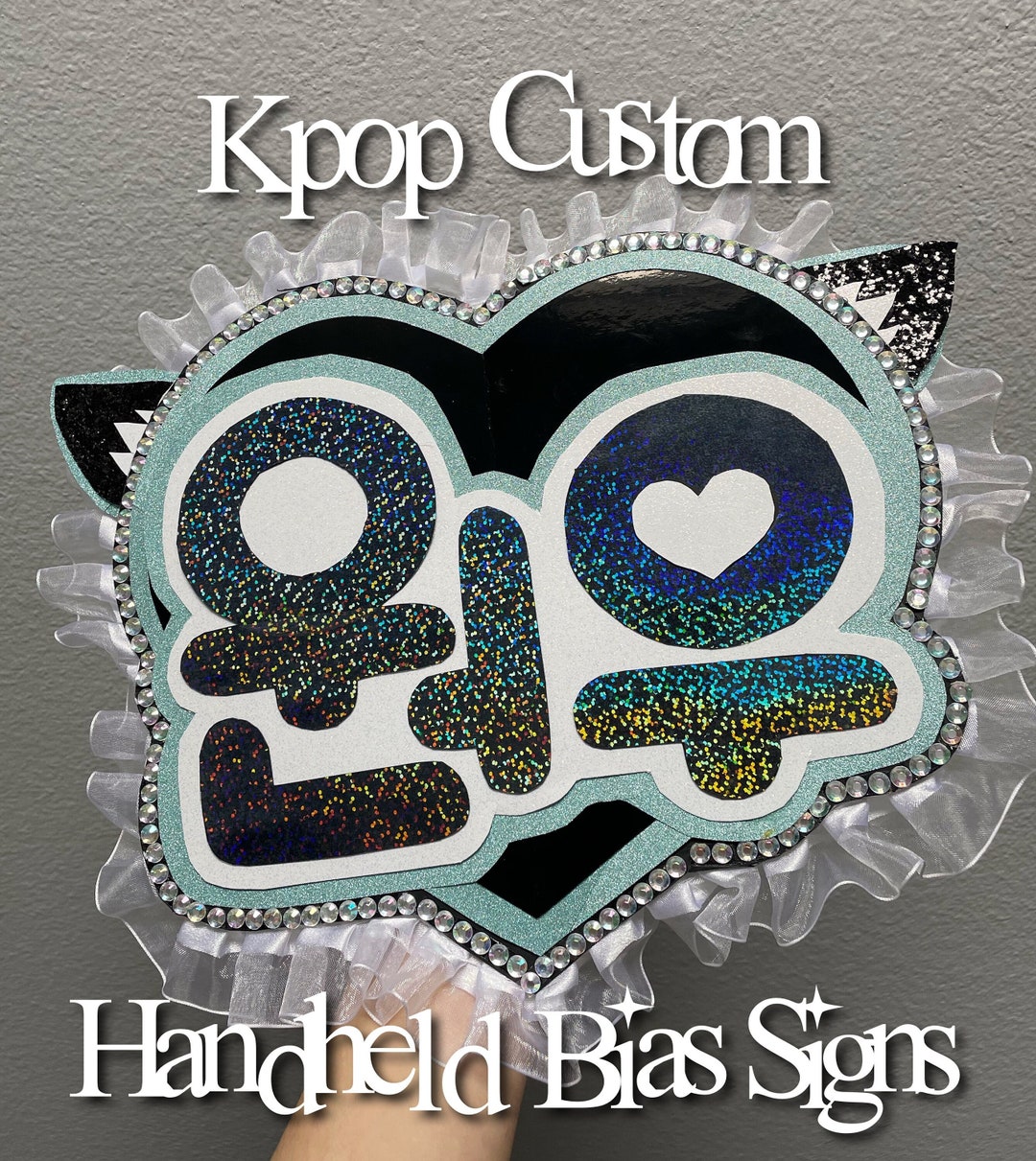 Kpop Custom Handheld Bias Signs - Etsy