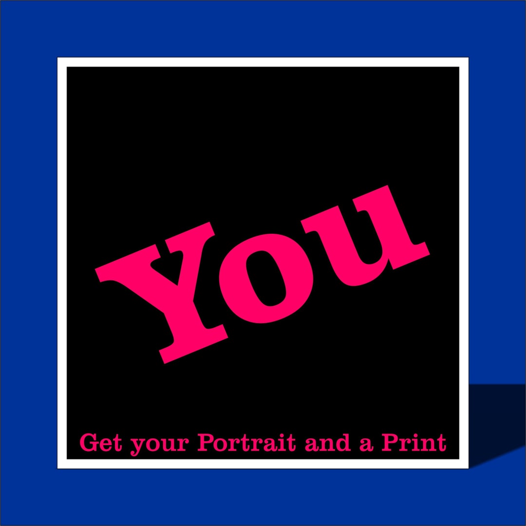 Portrait & Print A4 - Etsy