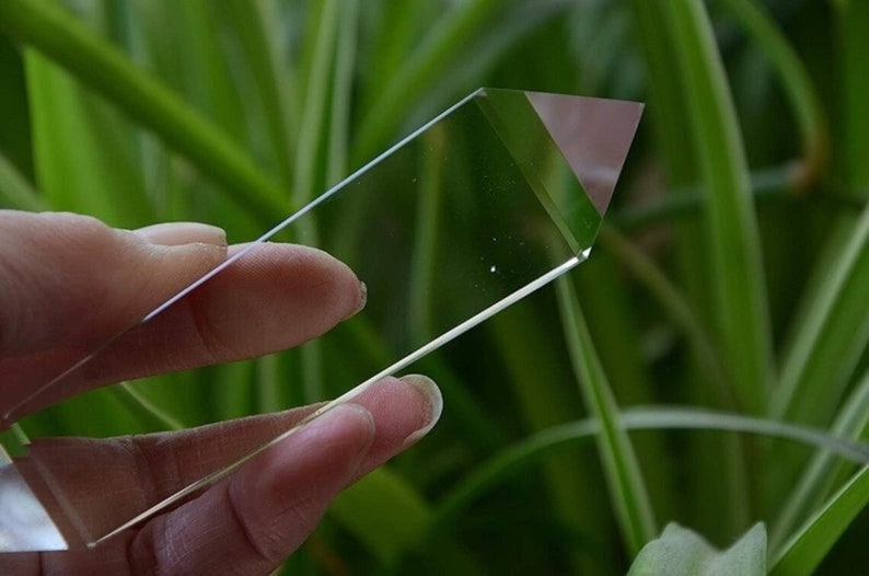 Tibet Indian Himalayan High Altitude Water Clear 4 Sided Crystal Point ...