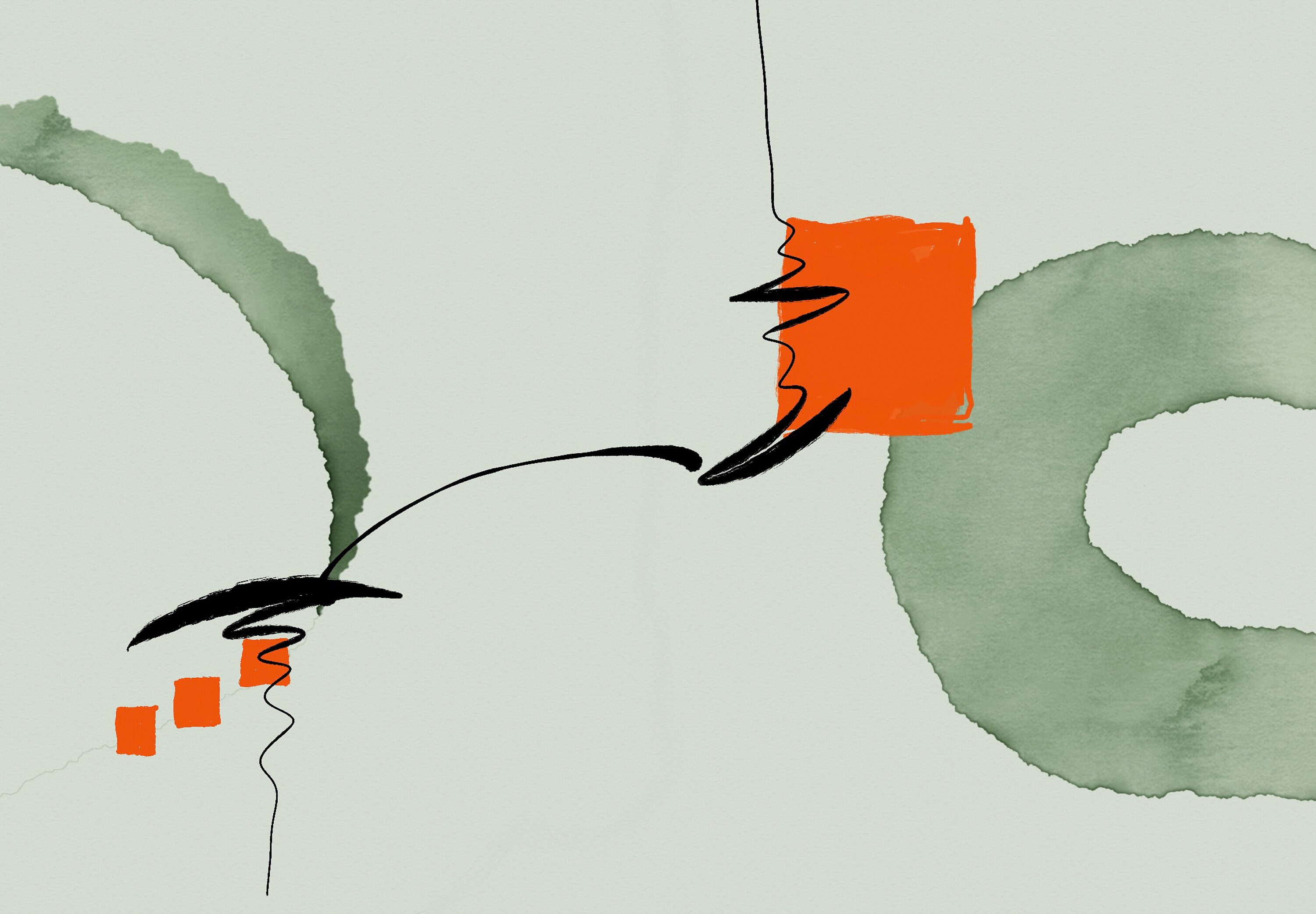 Modern Zen Style Abstract Art Printable Abstract Art - Etsy