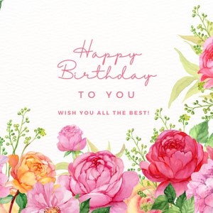 Editable Printable Birthday Card Birthday Card With Presents - Etsy