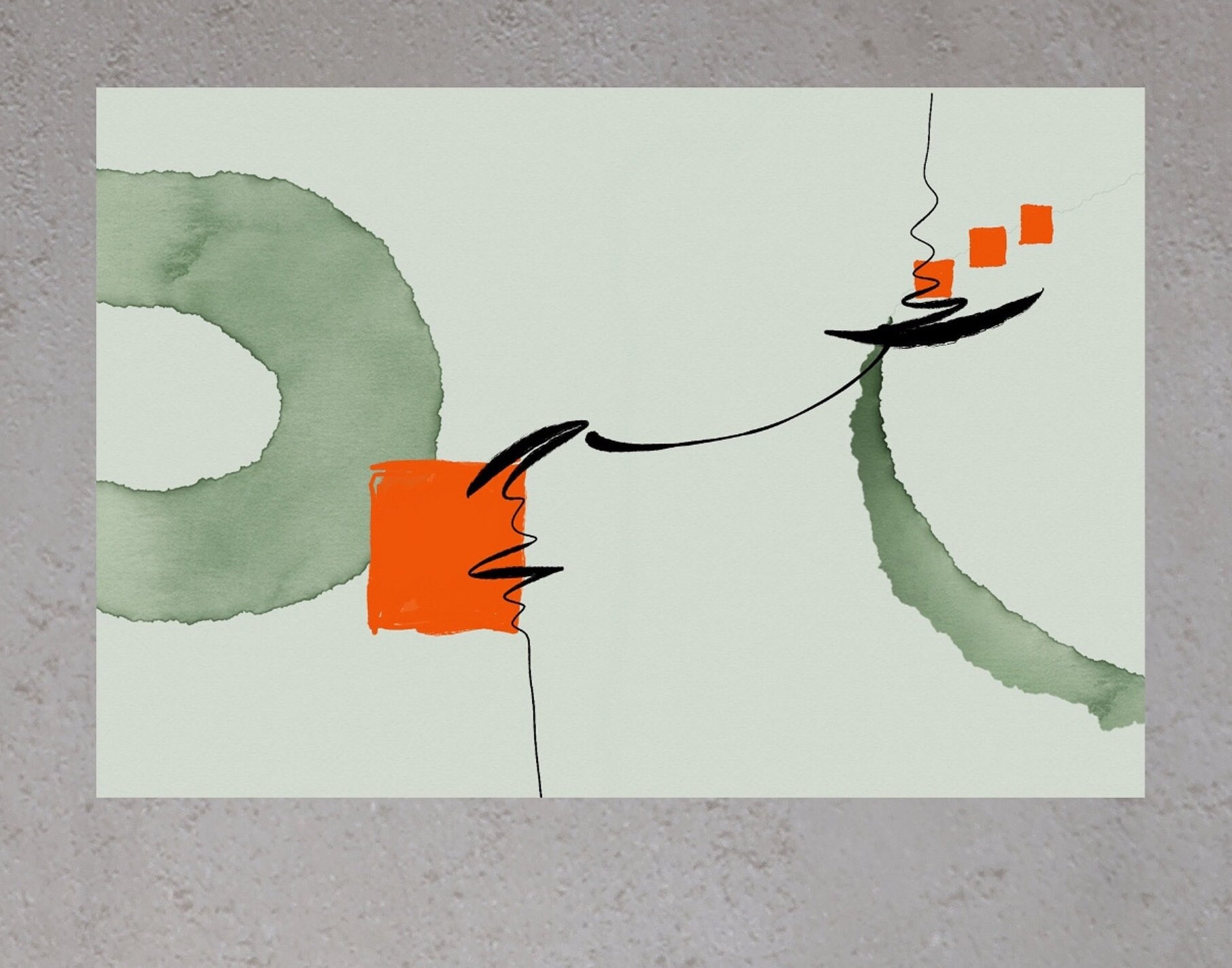 Modern Zen Style Abstract Art Printable Abstract Art - Etsy