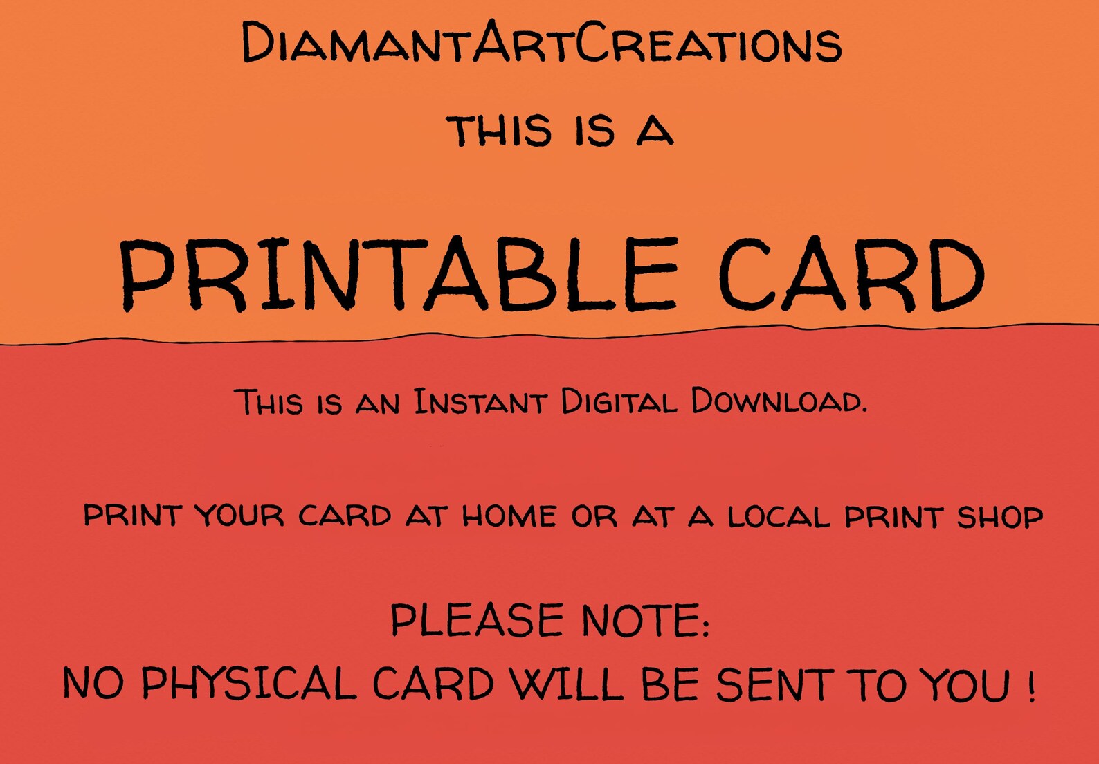 Printable Floral Birthday Card: Double Sided Design (JPG Files) - Etsy
