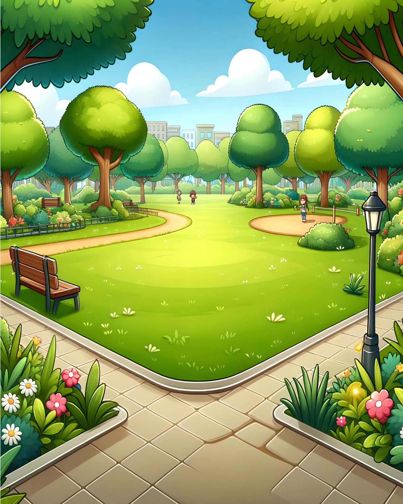 Kids Book Backgrounds, Book Illustration, DIY Storybook Scenes, Digital ...