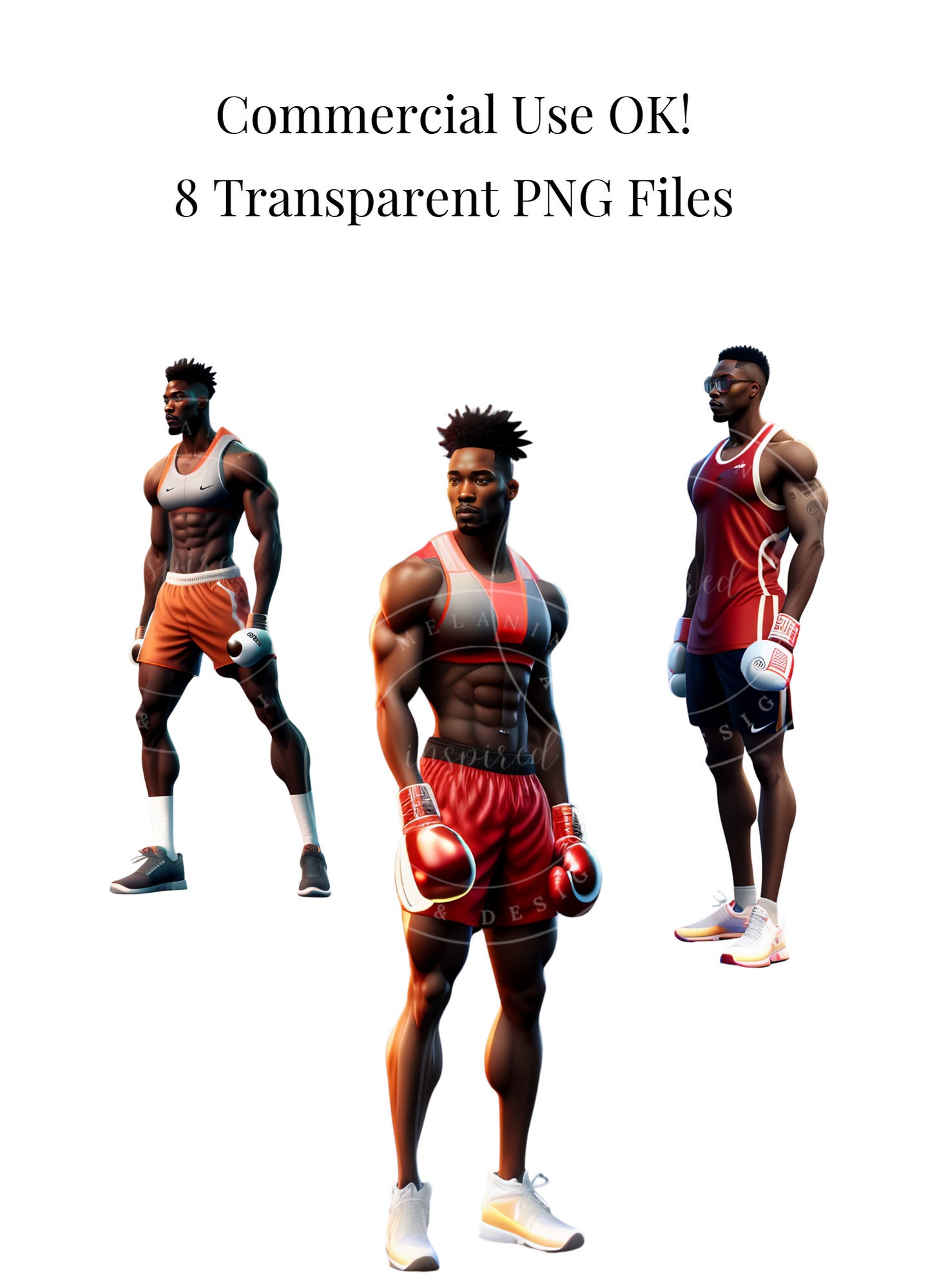 Black Boxers Clipart African American Man Black King African American ...