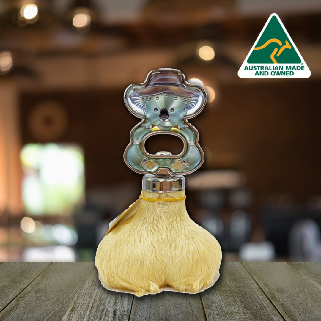 Australian Souvenir - Genuine Kangaroo Scrotum Bottle Opener, Gift ...
