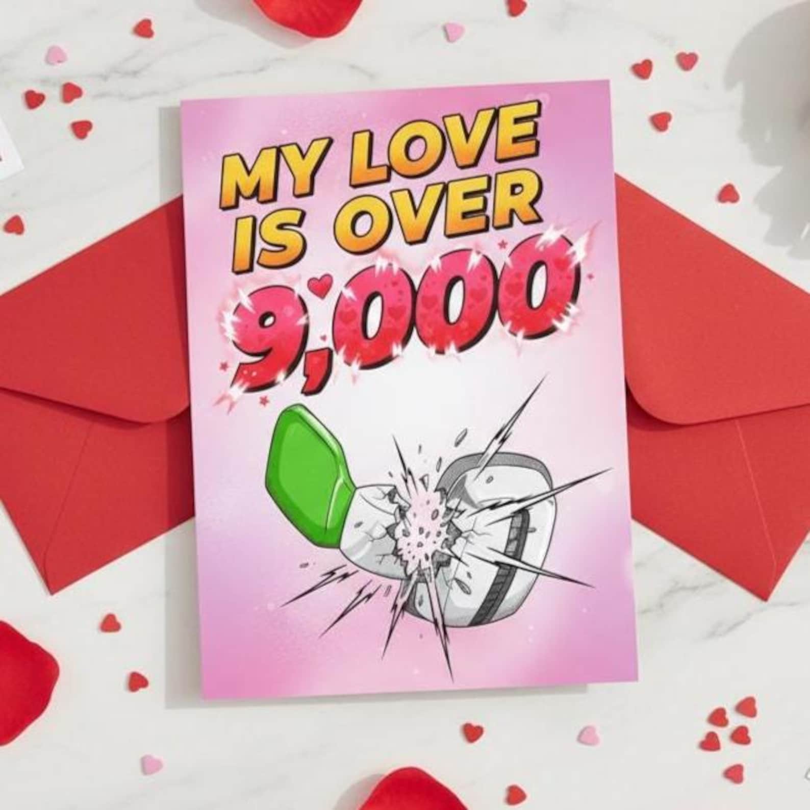 Anime Valentine's Day Cards | Super Saiyan Designs (digital Download ...