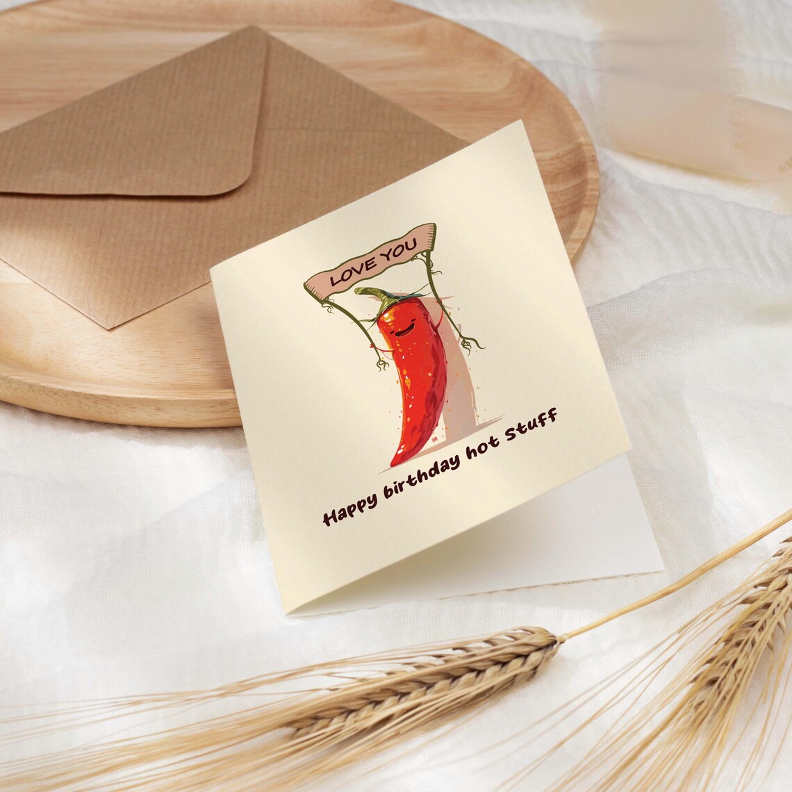 Happy Birthday Hot Stuff Card, Printable Card, Funny Digital Birthday ...