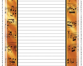 Printable Stationary. LINED PAPER Download. Writing Paper PDF Lined ...